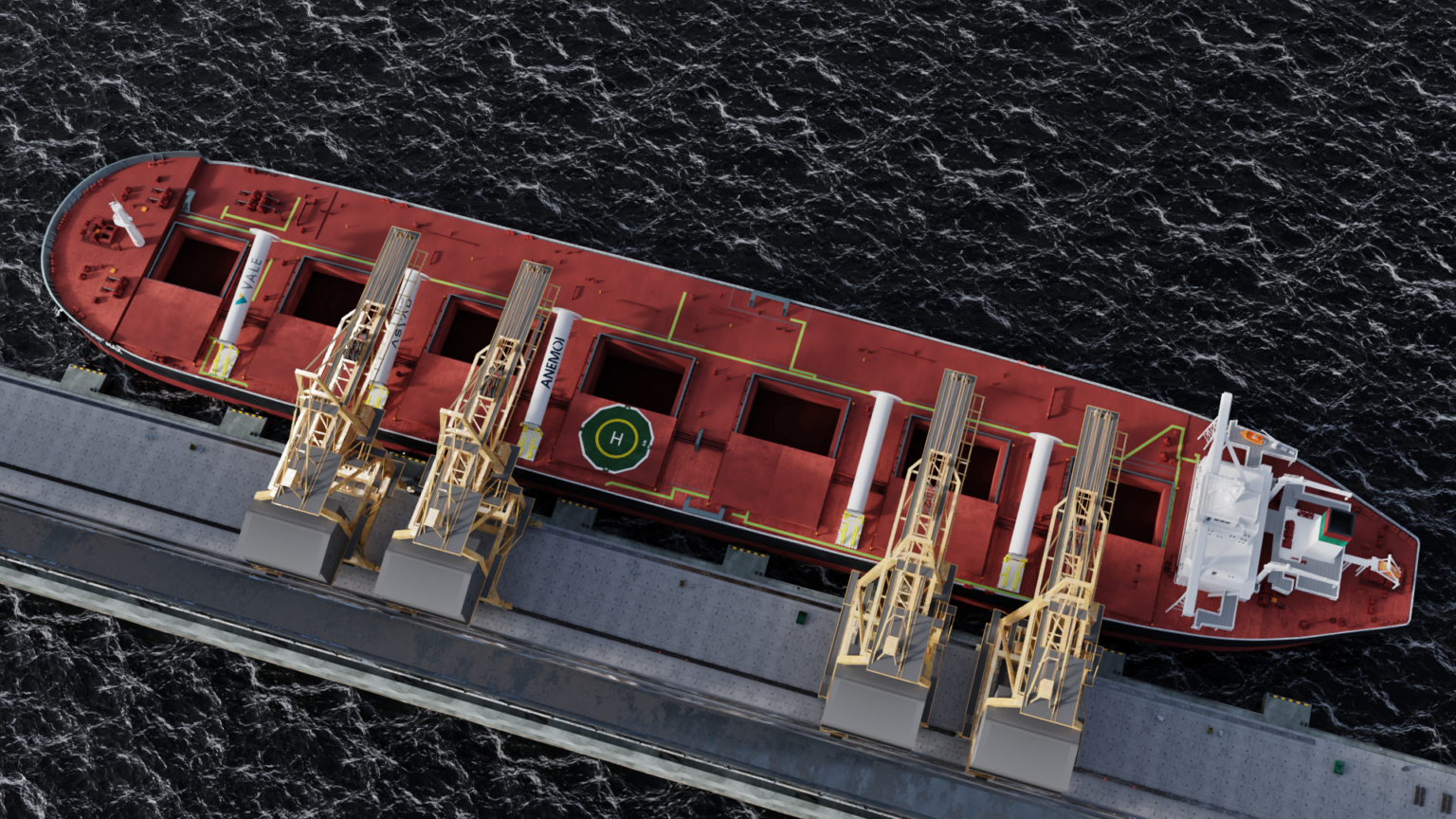 Vale to install Anemoi Rotor Sails on world’s largest ore carrier ...